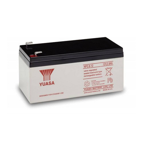 NP2.8-12 Yuasa 12v 2.8Ah Lead Acid Battery [NP2.8-12] - £12.05 : The UK ...